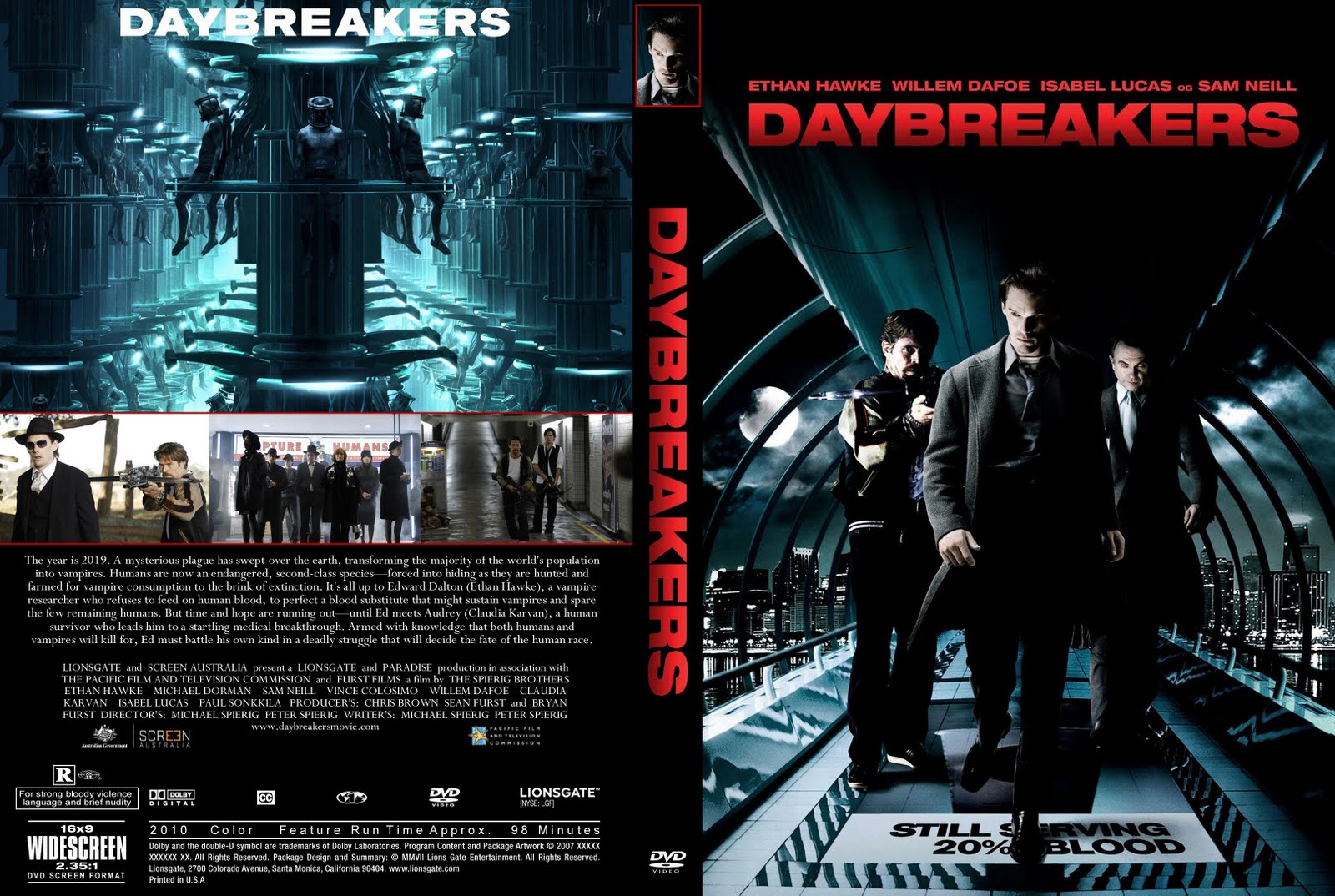 DVD Lables: Daybreakers